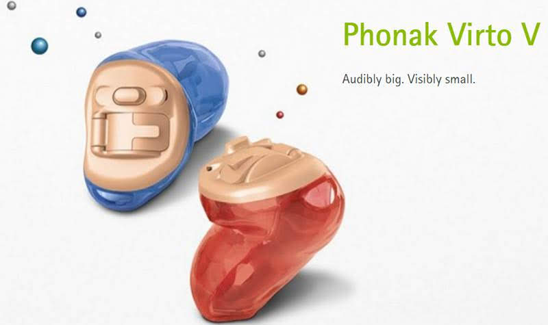 Hearing Aids, Phonak Virto V90 Custom Hearing Aids